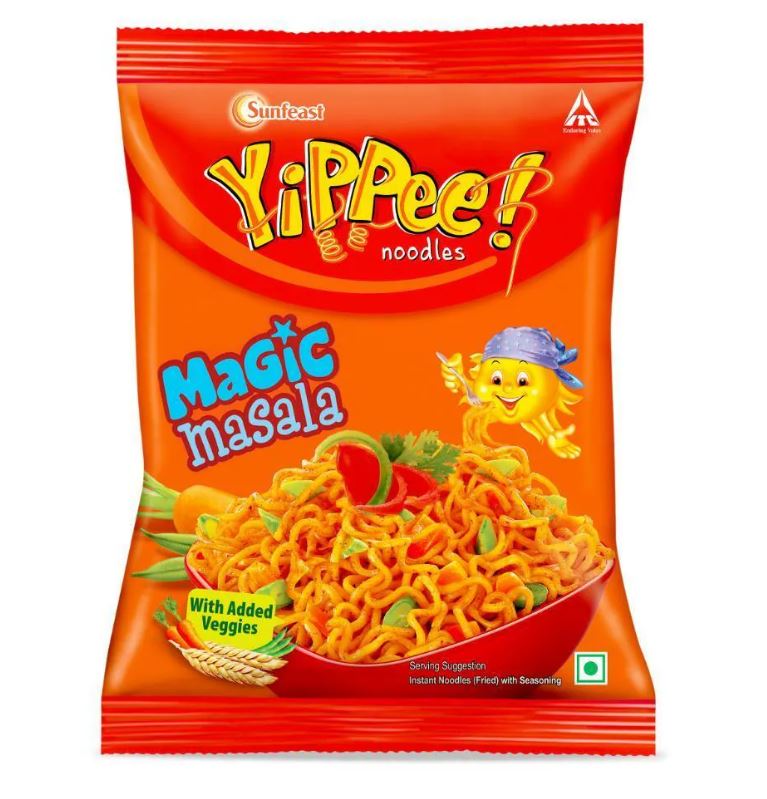 Sunfeast YiPPee! Magic Masala Instant Noodles, 25 g – Panchamrutha